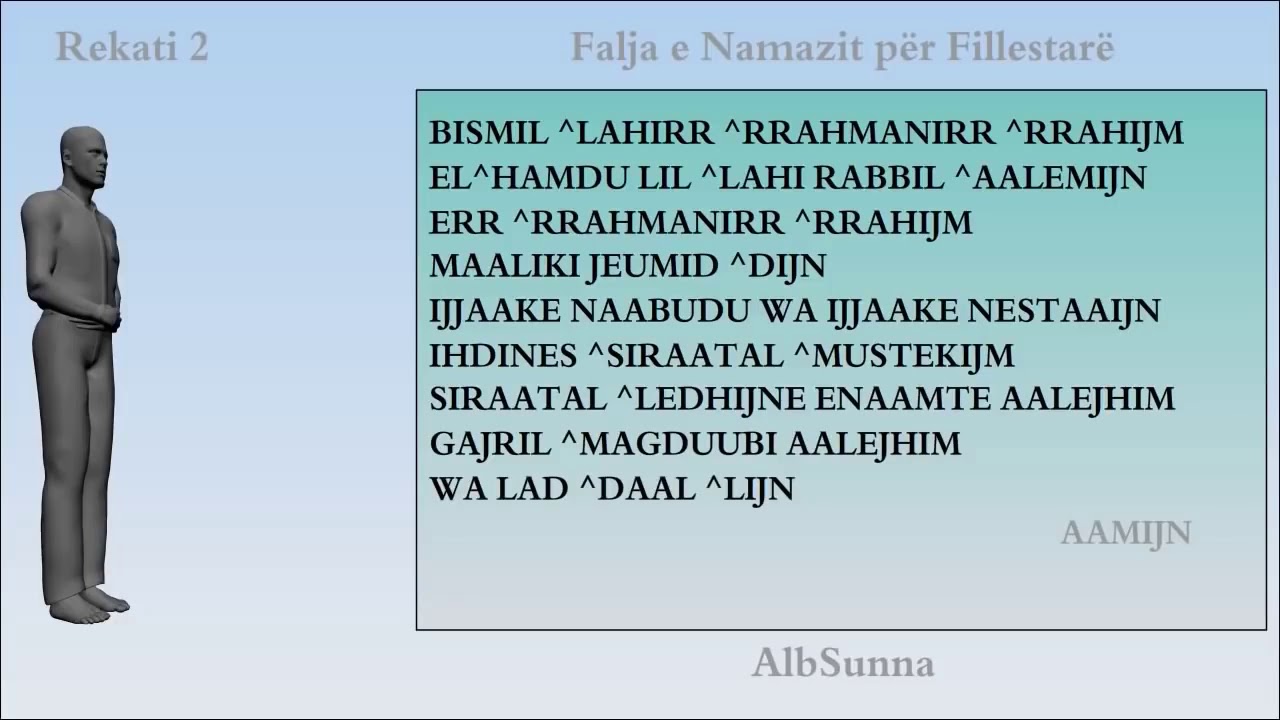 Falja e Namazit | www.Zemra.Org