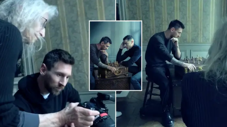 Publikohen prapaskenat e fotos ikonike të Messi dhe Ronaldo | www.Zemra.Org